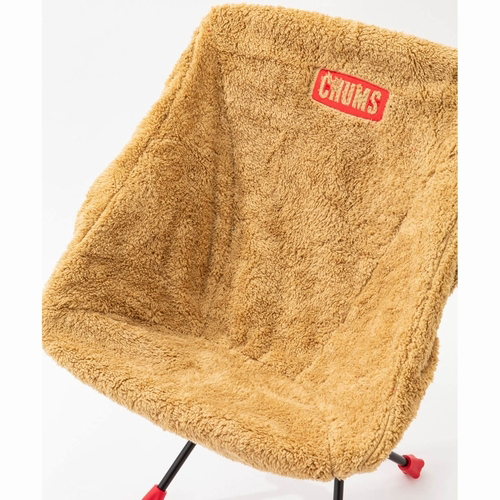 【新品】CHUMS BONDING FLEECE CHAIR COVER チャムス ボンディング フリース チェア カバー ベージュ 未使用品 ...