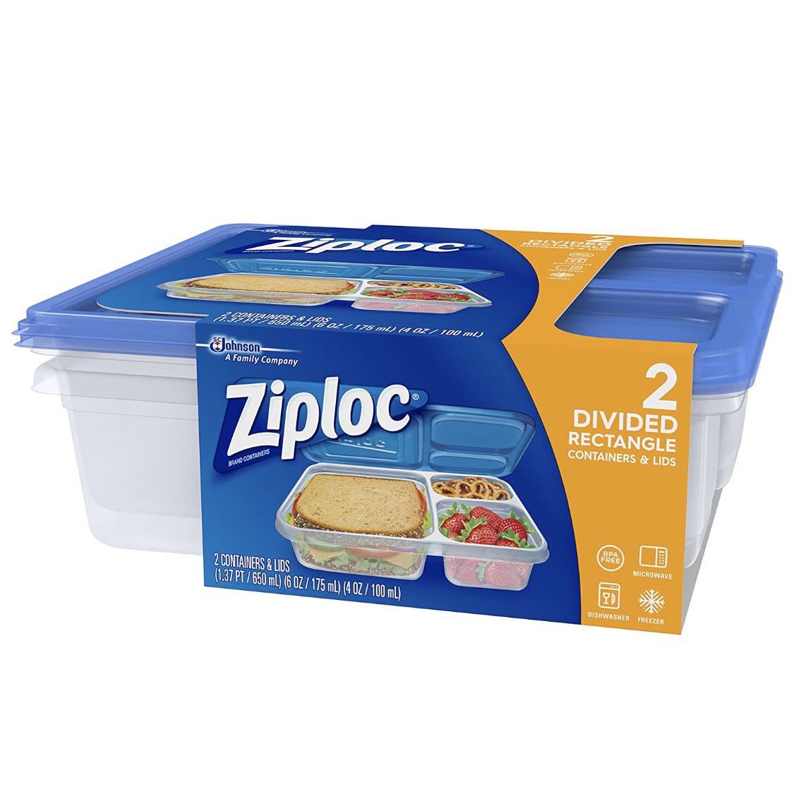 【新品】ジップロック 海外 仕切りつき コンテナ タッパー ziploc 仕切り付き しきり divided 日本未発売 アメリカ 輸入 ジプロック 容器の落札情報詳細 - Yahoo ...