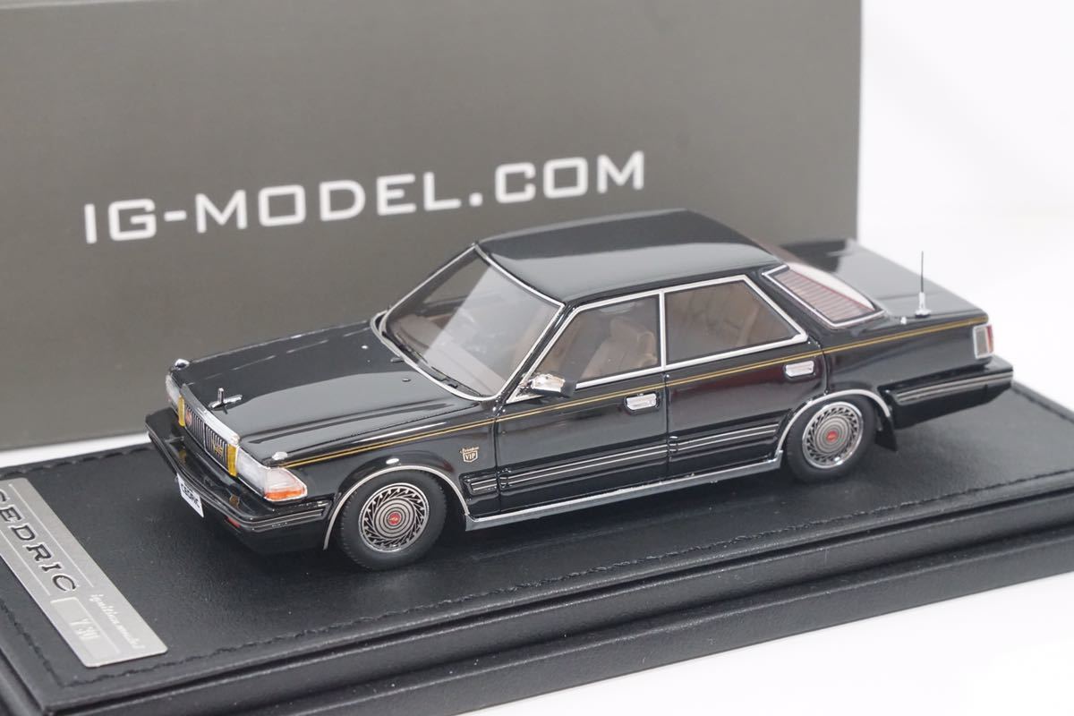 【新品】新品 1/43 イグニッションモデル IG1417 1/43 日産 Y30 セドリック 4Door Hardtop Brougham ...