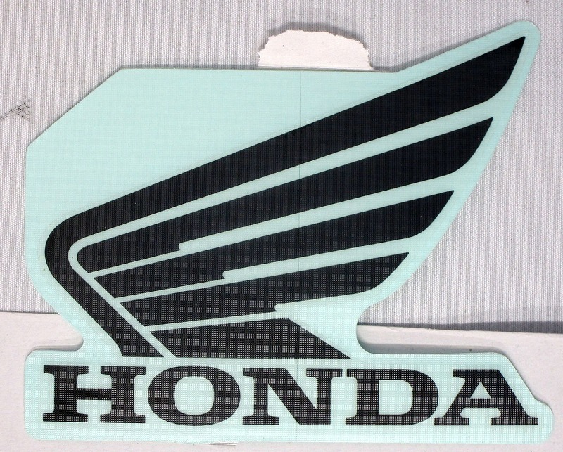 【新品】HONDA 純正 Navi110サイドカバー用 HONDAウイングマーク ステッカー[片側1枚入り]【ブラック】#86201-K74 ...