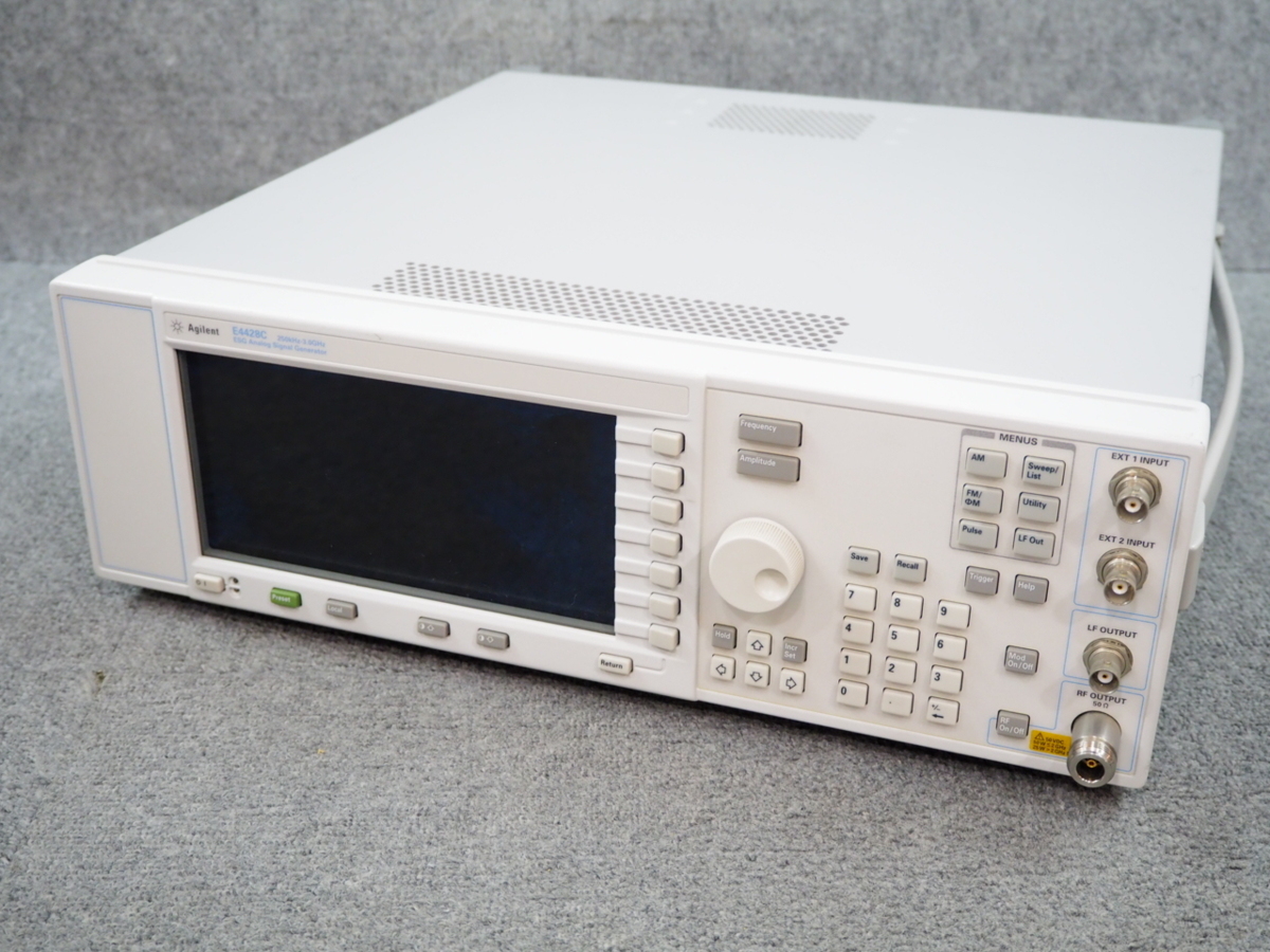 【やや傷や汚れあり】T9 ☆ Agilent ESG Analog Signal Generator E4428C ☆ 250kHz-3.0GHz ☆ の落札情報詳細| ヤフオク落札価格情報 ...