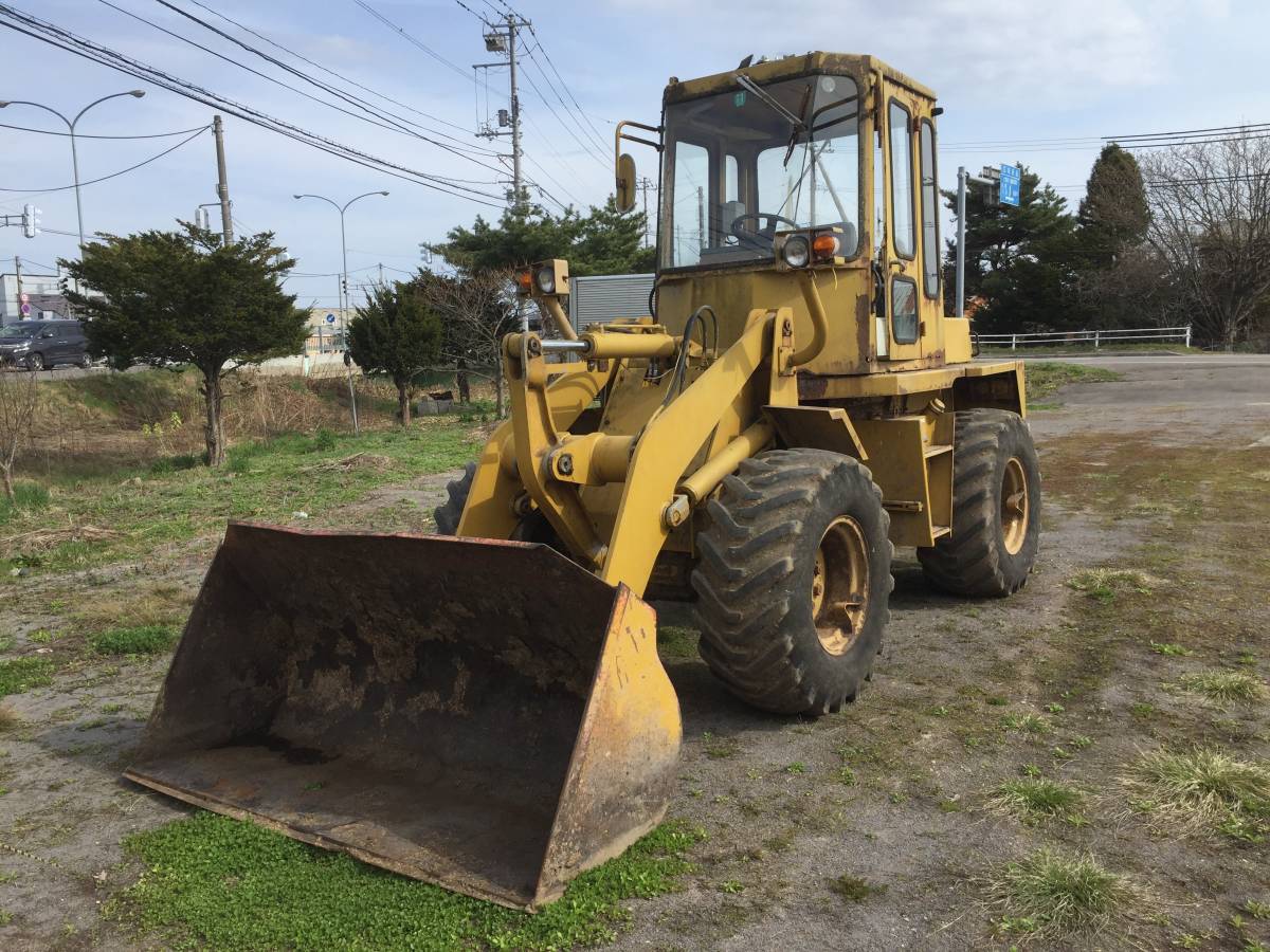 三菱 WS300 ホイールローダー ☆タイヤショベル ☆Mitsubishi WS300☆シート新品です。☆4 WD の落札情報詳細 ...
