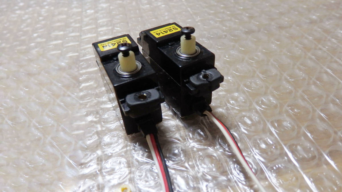 OK MODEL (47424) スーパーマイクロサーボ S2414 トルク：2.4kg/cm 2個セットの落札情報詳細 - Yahoo!オークション落札価格検索 オークフリー