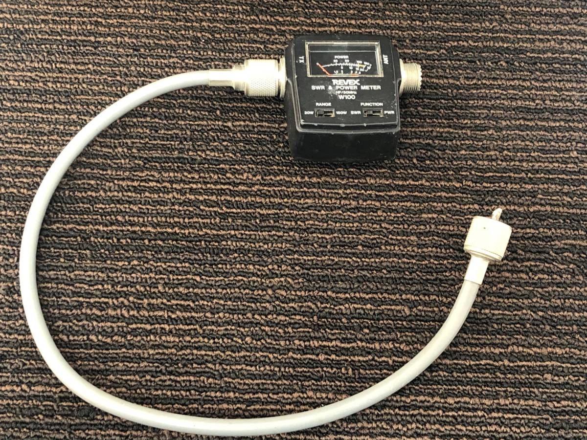 REVEX W540 SWR&POWERメーター(140-525MHz/200W) 144/430MHzの動作を確認済み 現状品 の落札情報 ...