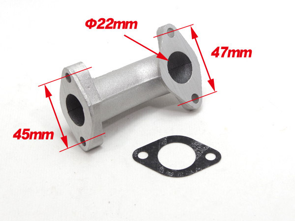 【新品】カブ リトルカブ ビッグキャブ対応 インテークマニホールド 内径22mm アルミ インマニ / 互換 pc18 pc20 pb16 pb18 キャブレターの落札情報詳細 - Yahoo ...