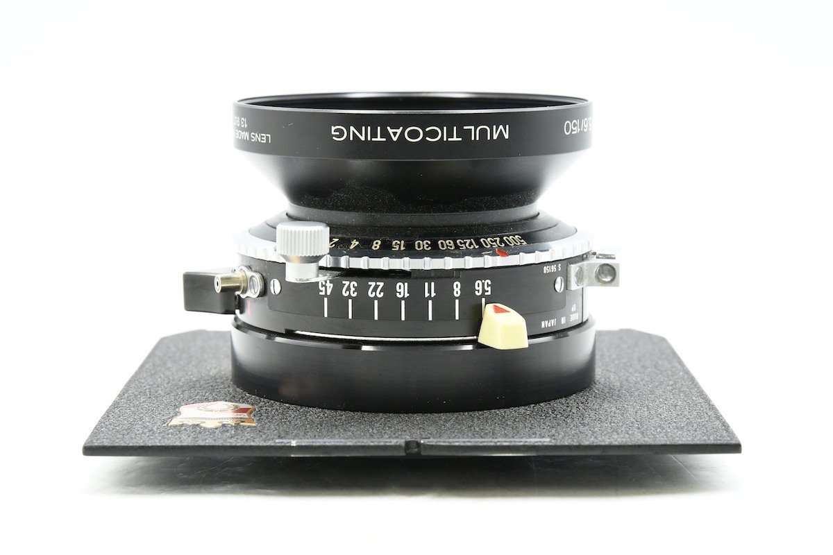 【傷や汚れあり】 Schneider シュナイダー Schneider-KREUZNACH SYMMAR-S 150mm F5.6 MULTICOATING 単焦点レンズ MFレンズ 大判 ...