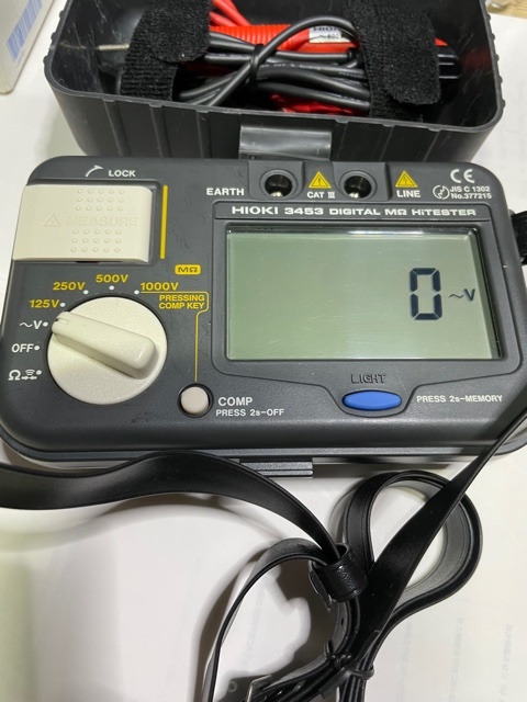 【S438】HIOKI 3211 ペンシル型 ハイテスター 回路計 電気計測機 測定器 ケースあり 説明書付き 動作確認済 中古品 直接取引 ...