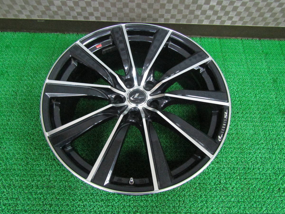 【目立った傷や汚れなし】☆セール品☆在庫処分☆格安☆送料無料☆weds レオニス SL 20in 8.5J +35 PCD114.3 5穴 1本 交換 スペア等に LEONISの落札情報詳細 ...