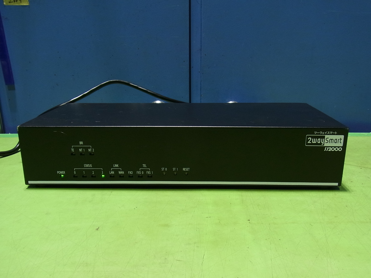 【やや傷や汚れあり】 【即決】SIPサーバー 2waySmart Smart Station 2000 (SS2000) INP900-WB ...