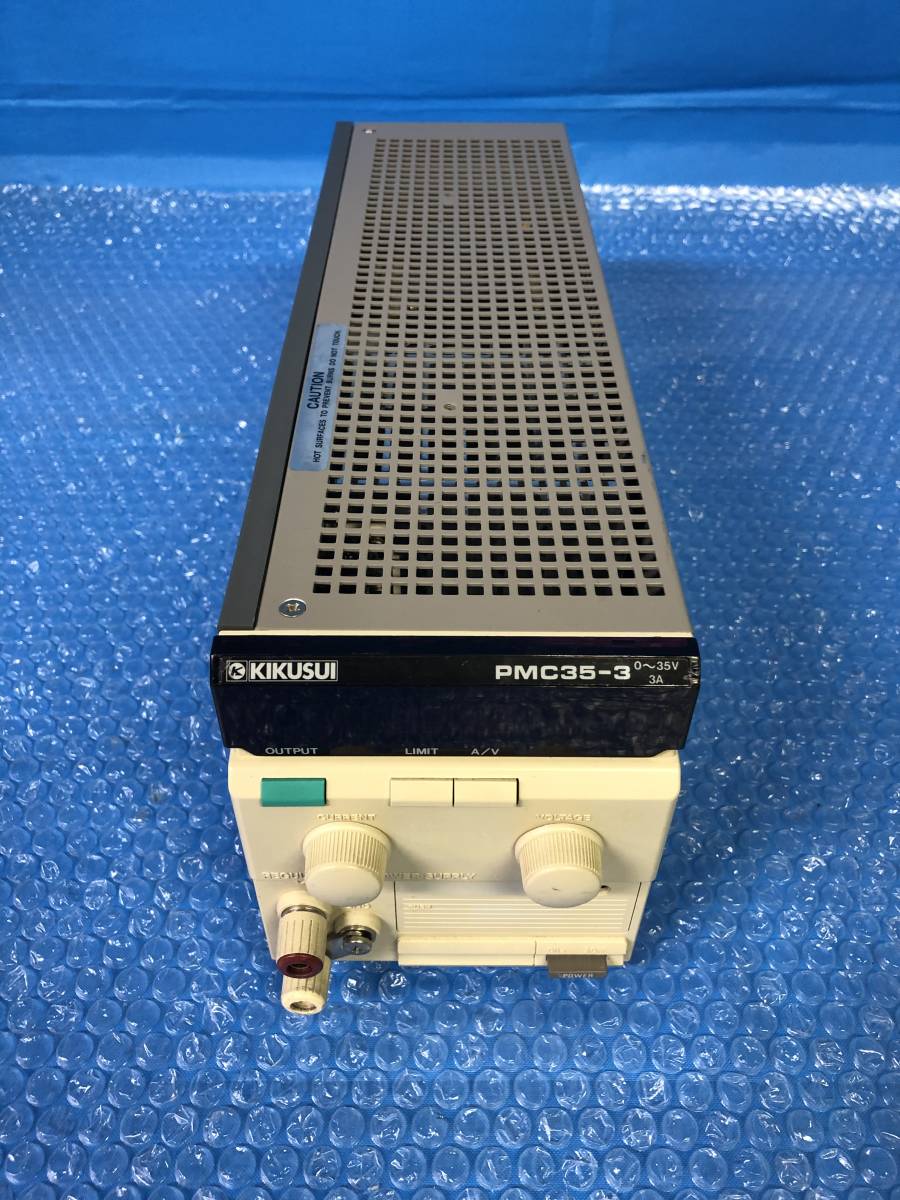 【やや傷や汚れあり （詳細）】[CK7011] KIKUSUI 菊水 PMC35-3 0～35V 3A REGULATED DC POWER SUPPLY 直流安定化電源 現状渡し の落札情報 ...