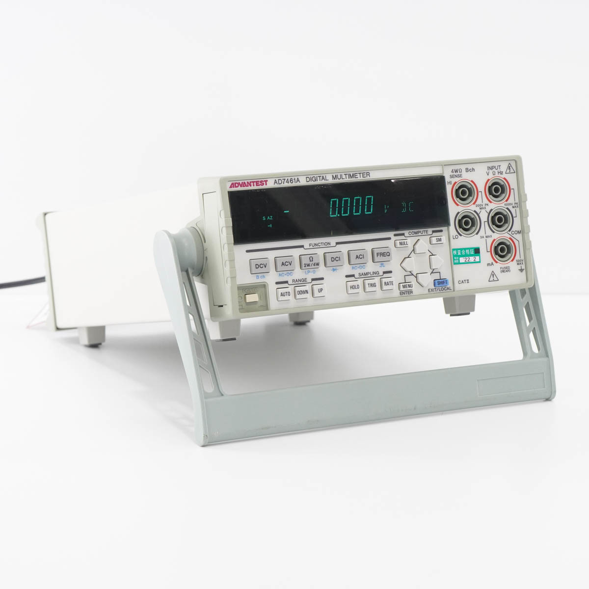 【中古】アドバンテスト ADVANTEST R6552 R6552T-R 2台セット DIGITAL MULTI METER デジタルマルチ ...