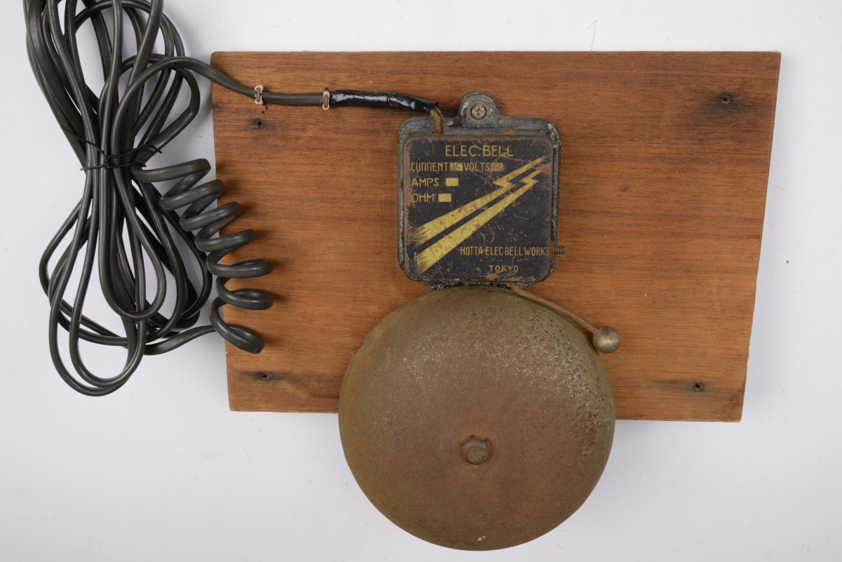 【傷や汚れあり】【TA】鉄道関係？ ベル HOTTA ELEC BELL WORK TOKYO 動作品 昭和レトロ ビンテージ 国鉄 駅 電鈴 ...