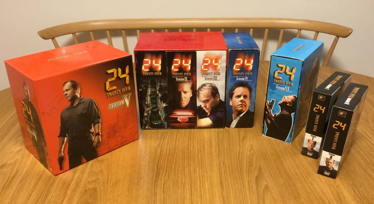 【やや傷や汚れあり】【送料無料】24シリーズ DVD シーズン1～8（中古品・ジャンク品）ジャック・バウアーの落札情報詳細 - Yahoo ...