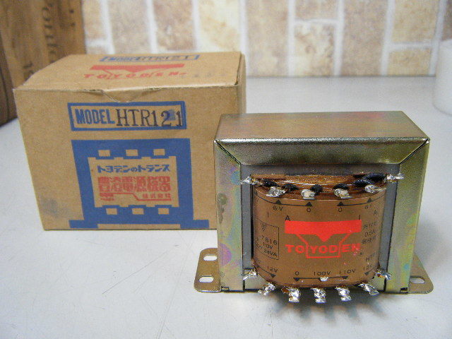 20V系ヒータートランス 即決 WE407A WE408A WE429A などに HTR-2405 TOYODEN の落札情報詳細| ヤフオク落札価格情報 オークフリー