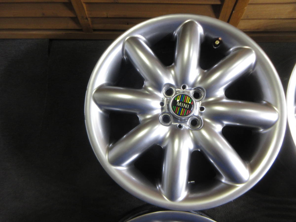 【やや傷や汚れあり】G35 ②★希少★BMW R50 R56 MINI純正オプション SスポークR85 4本セット★17インチ7J＋48 4穴PCD100★ガンメタ の落札情報詳細| ヤフオク ...