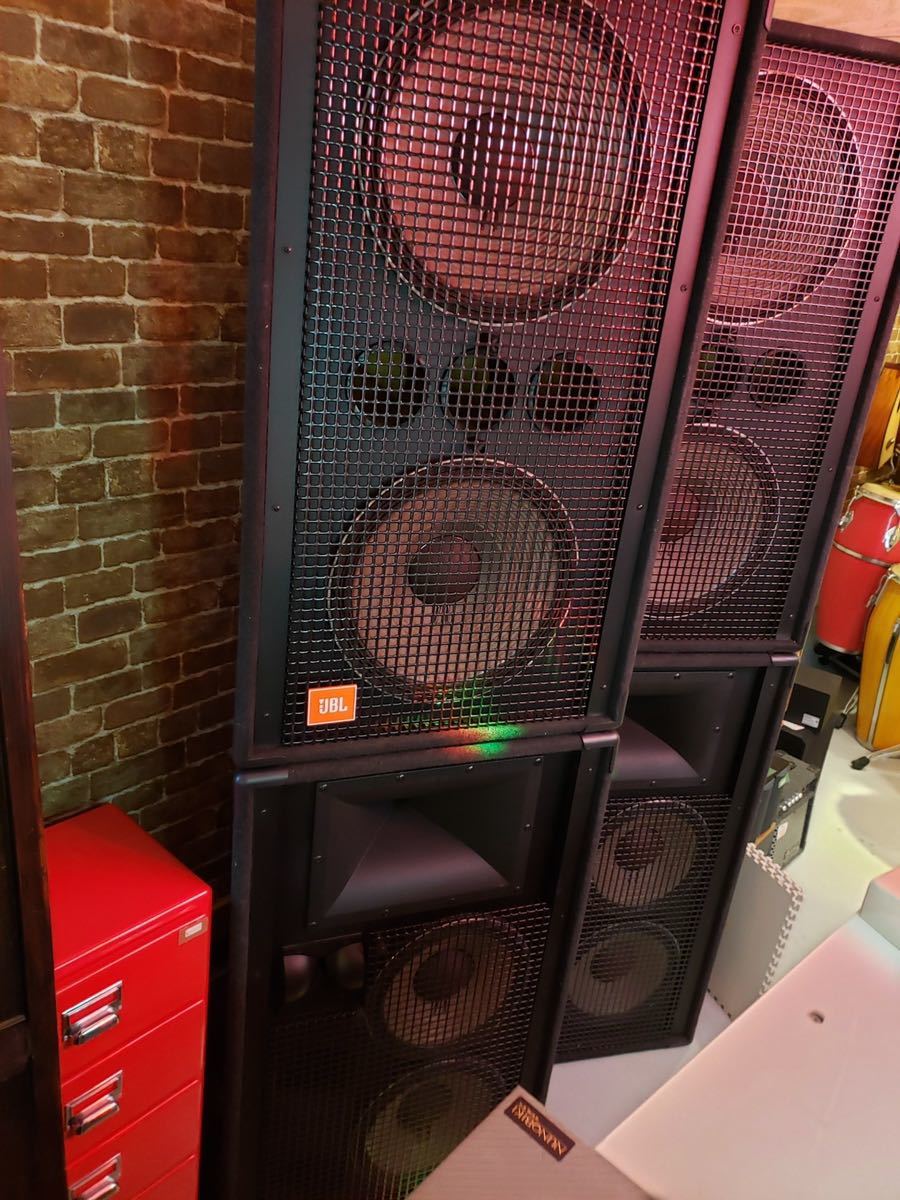 【傷や汚れあり】JBL SR Series Ⅱ professional スピーカー speaker 音響 機材 SR4732 SR4715A ...
