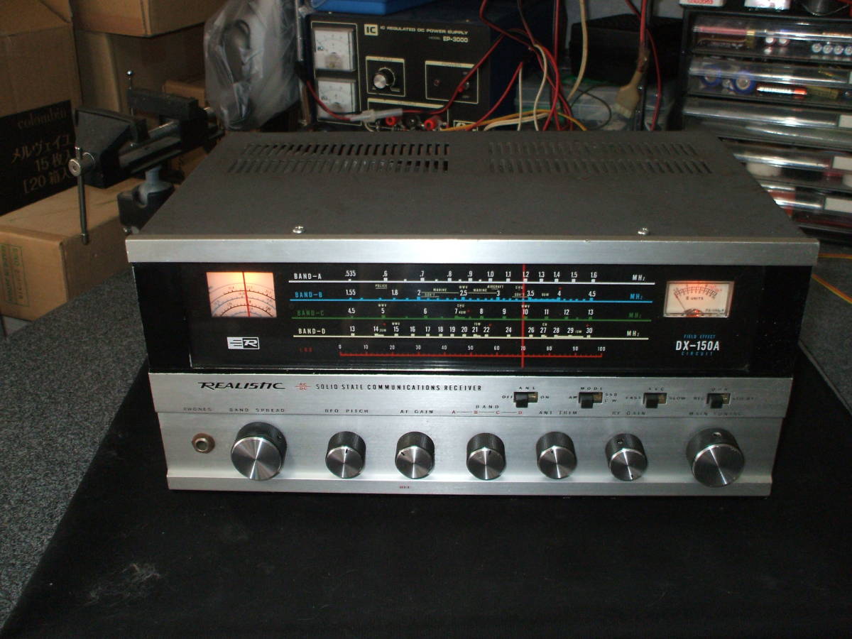 【傷や汚れあり】REALISTIC DX－150A BCL受信機 の落札情報詳細| ヤフオク落札価格情報 オークフリー