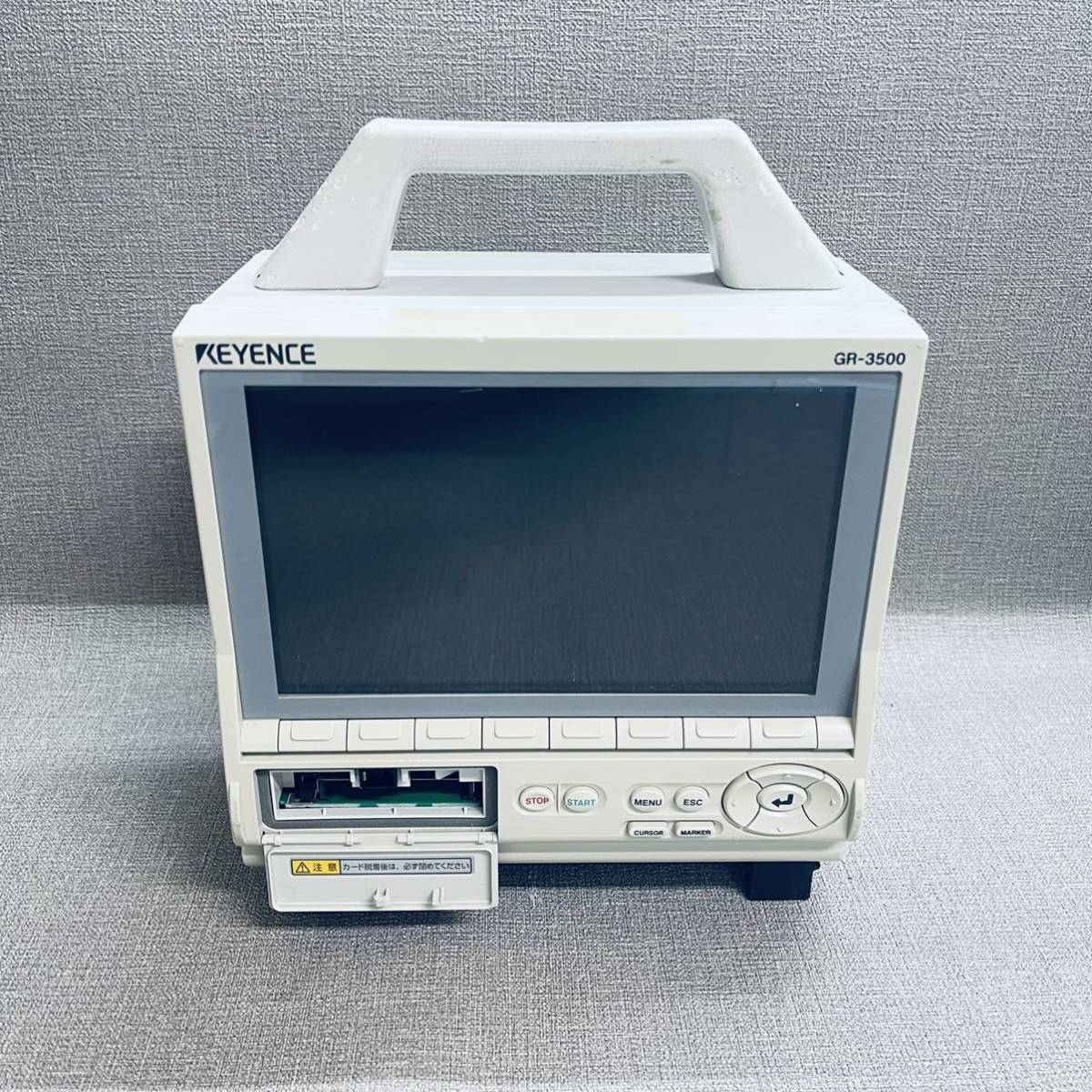 【傷や汚れあり】B2）KEYENCE PCリンク型高機能レコーダ GR-3500 + GR-B16（28）の落札情報詳細 - ヤフオク落札価格 ...