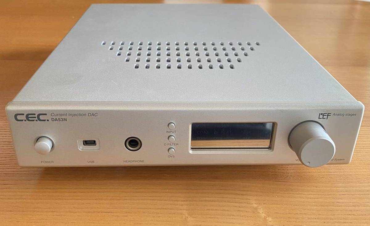 【目立った傷や汚れなし】CEC DA53N DAC の落札情報詳細| ヤフオク落札価格情報 オークフリー