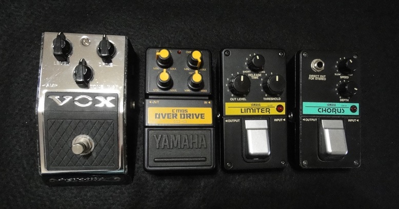【やや傷や汚れあり】★ YAMAHA OVER DRIVE / LIMITER / CHORUS ★ VOX DISTORTION ...