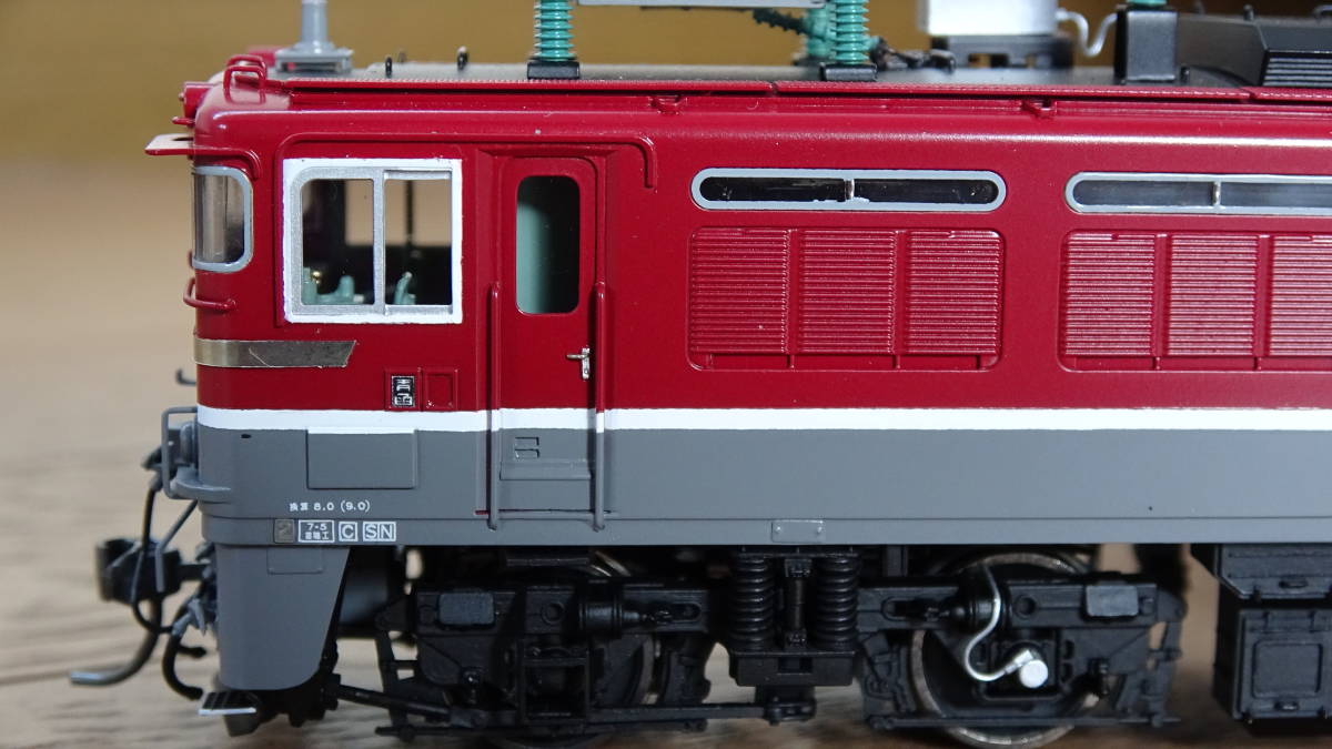 【未使用】ED76 551号機 赤/グレー塗装 最新ロット 天賞堂の落札情報詳細 - ヤフオク落札価格検索 オークフリー