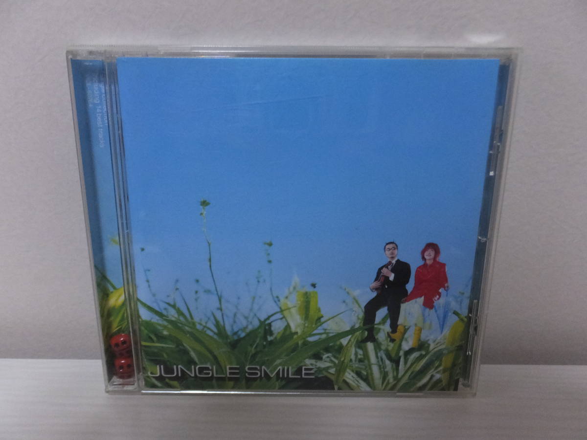 【やや傷や汚れあり】CD+初回限定8cmCD&てんとう虫のボタン付き Jungle Smile / ジャンスマ・ポップ ～シングル集 ...