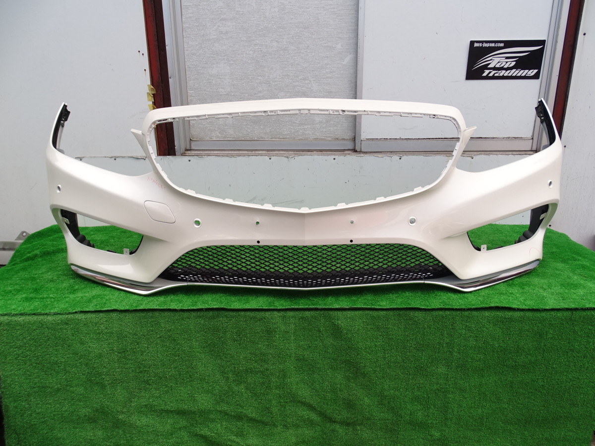 【傷や汚れあり】K9161vc ベンツ 純正 Eクラス W212 S212 後期 AMG フロントバンパー スポイラー・グリル付 ...