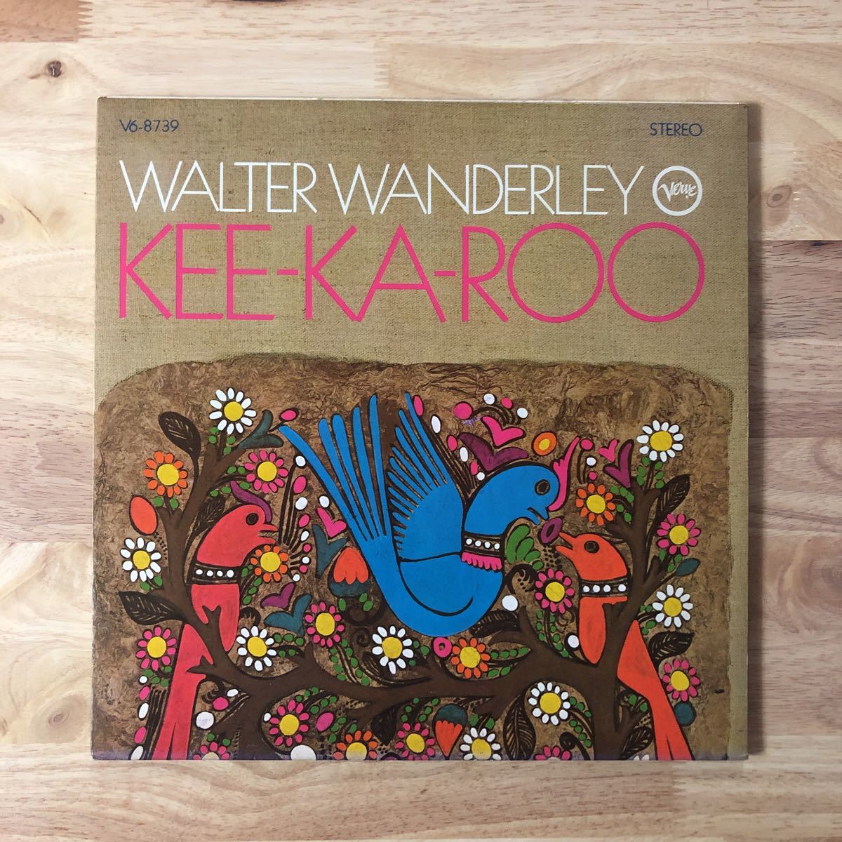 【目立った傷や汚れなし】【LP】WALTER WANDERLEY/KEE-KA-ROO[US ORIG:Verve黒銀ラベル/深溝:見開き ...