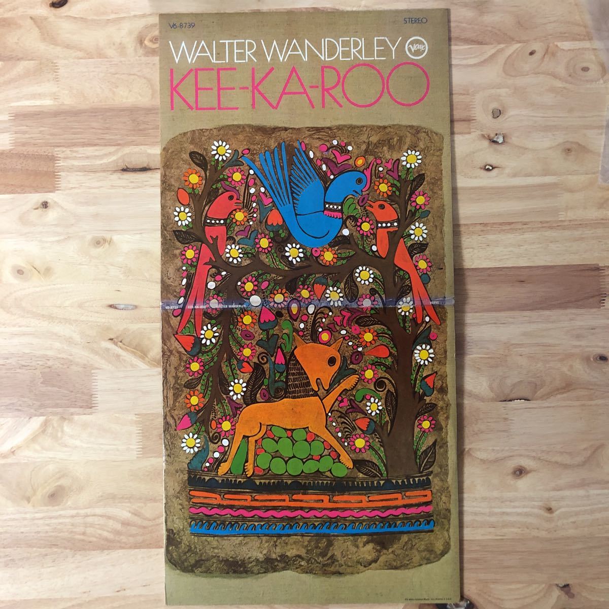 【目立った傷や汚れなし】【LP】WALTER WANDERLEY/KEE-KA-ROO[US ORIG:Verve黒銀ラベル/深溝:見開き ...