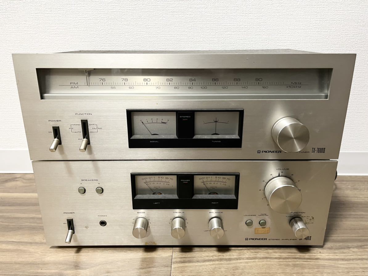名機 パイオニア SX-304B 真空管 ステレオレシーバー 軽整備 PIONEER 東芝6BM8 ビンテージ チューナーアンプ の落札情報 ...
