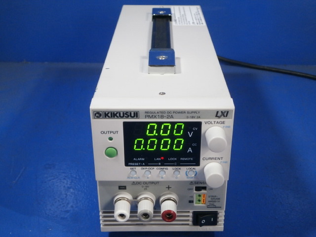 【やや傷や汚れあり】KIKUSUI PMX18-2A REGULATED DC POWER SUPPLYの落札情報詳細 - ヤフオク落札価格検索 オークフリー