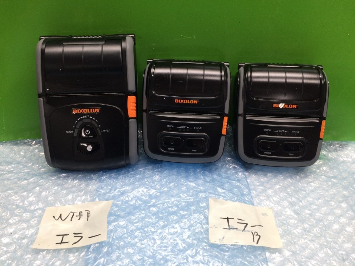 【傷や汚れあり】(ジャンク品)BIXOLON SPP-R300 /SPP-R310×2 サーマルモバイルプリンター の落札情報詳細| ヤフオク ...