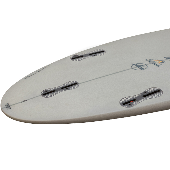 【未使用】新品未使用☆特別価格 限定 2022 ALOHAサーフボード JALAAN PEANUT PU素材 5’8” トライフィン FCSⅡ ...