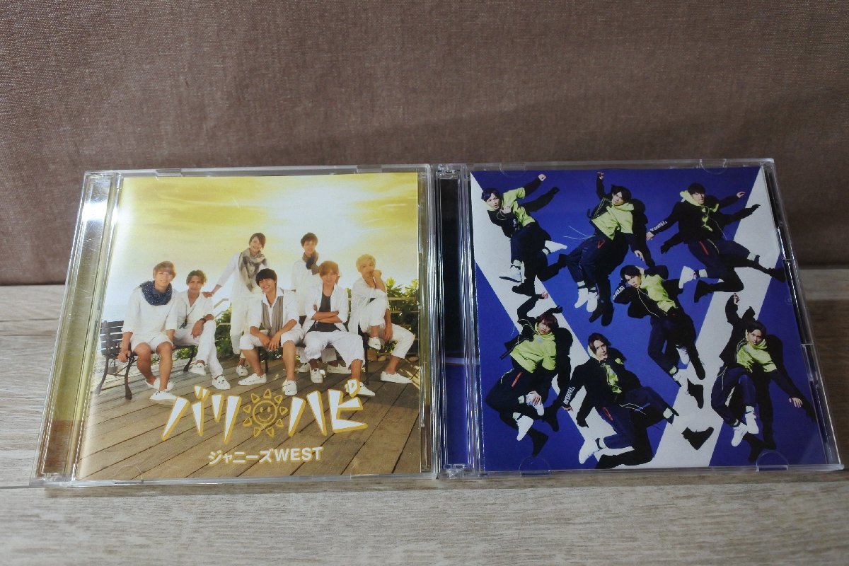 【やや傷や汚れあり】 CD+DVD ジャニーズWEST / バリハピ/Big Shot!! 2枚セットの落札情報詳細 - ヤフオク落札価格情報 オークフリー