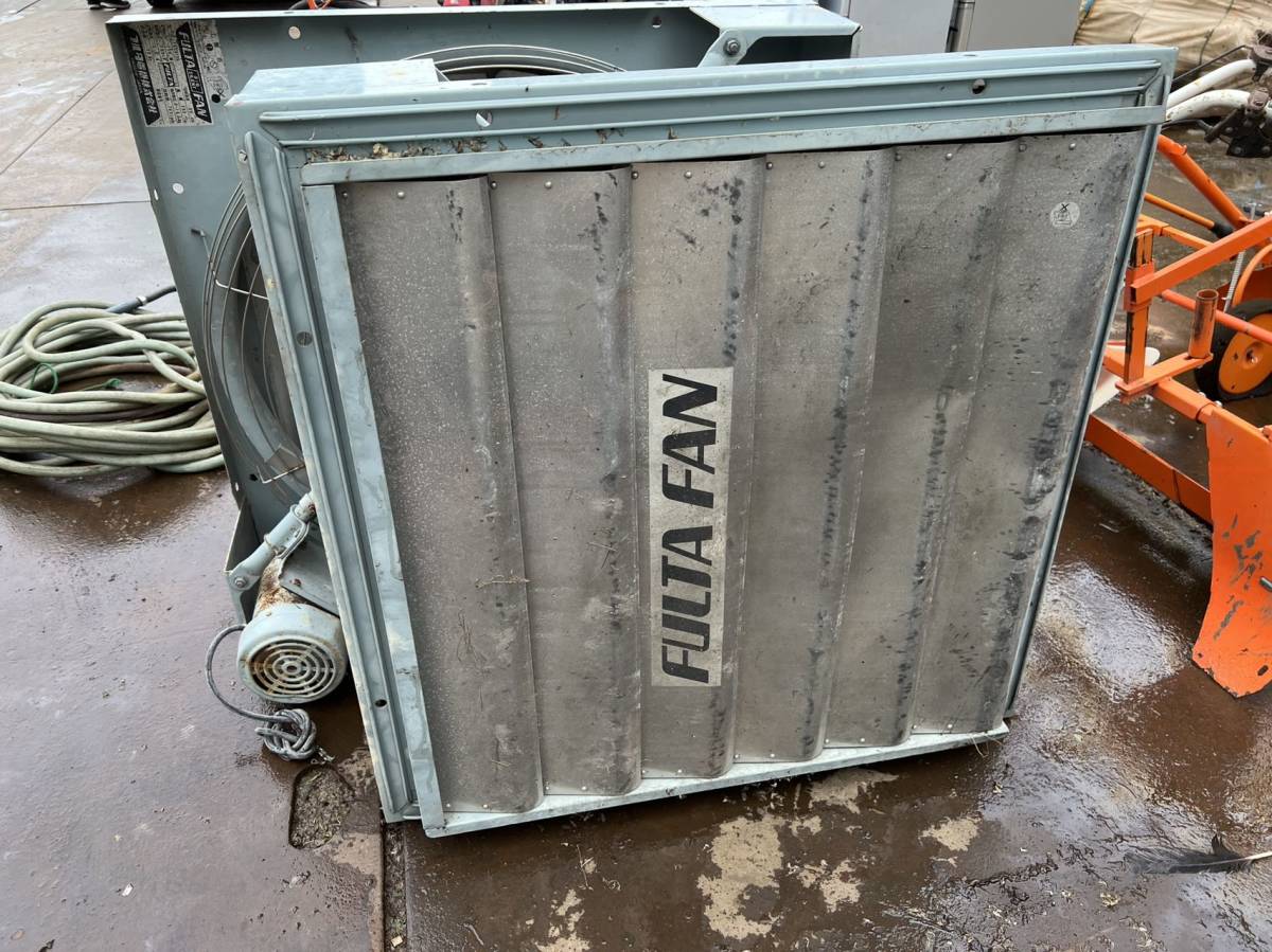 【中古】中古 大型換気扇 FULTA FAN BFSG1043 200V 60Hz フルタ電機 ファン 早いもの勝ち ② の落札情報詳細 ...