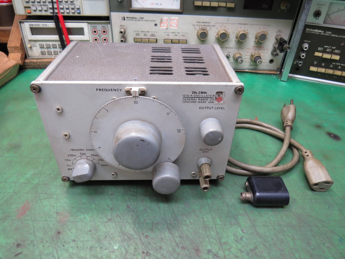 【やや傷や汚れあり】GENERAL RADIO OSCILLATOR 2～2MHzの落札情報詳細 - ヤフオク落札価格検索 オークフリー