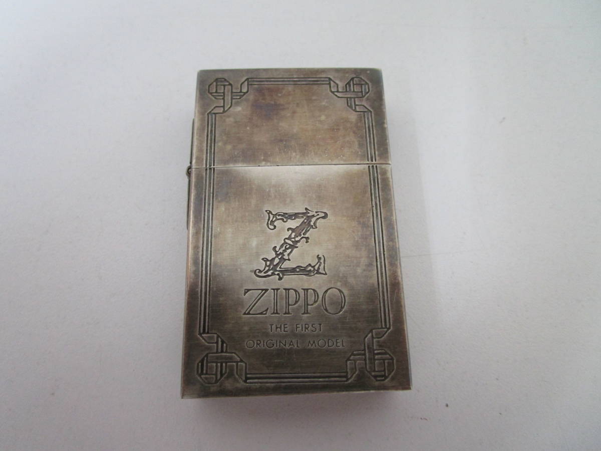 【傷や汚れあり】ZIPPO ジッポー ライター THE FIRST ORIGINAL MODEL 1932 REPLICA ザ ファースト ...
