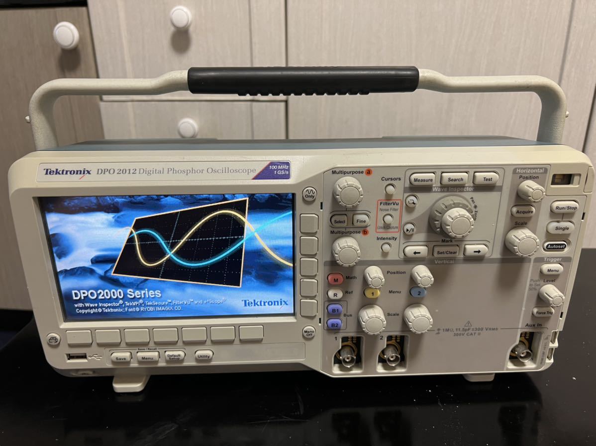 【目立った傷や汚れなし】[TH]Tektronix DPO4034B-3 Mixed Domain OSCILLOSCOPE 3GHz ...