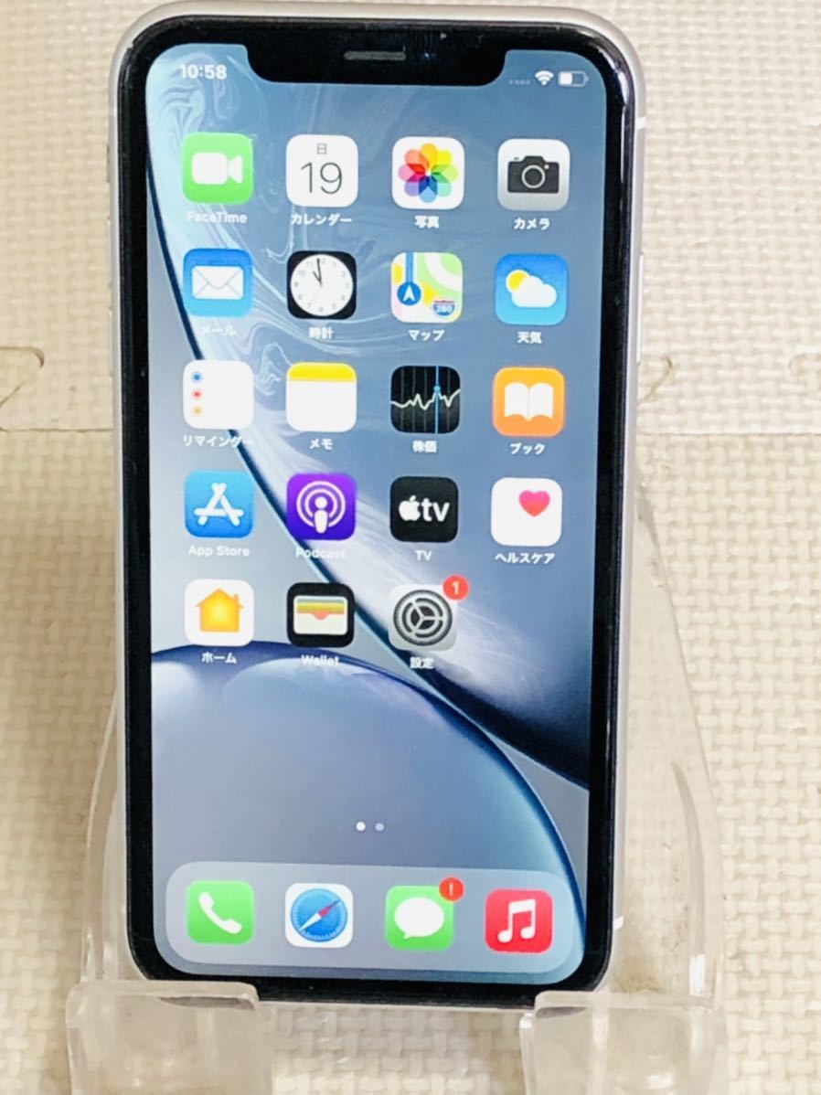 【やや傷や汚れあり】Apple iPhoneXR アイフォンXR 128GB Softbank/ソフトバンク 初期化済 難ありの落札情報詳細 - ヤフオク落札価格検索 オークフリー