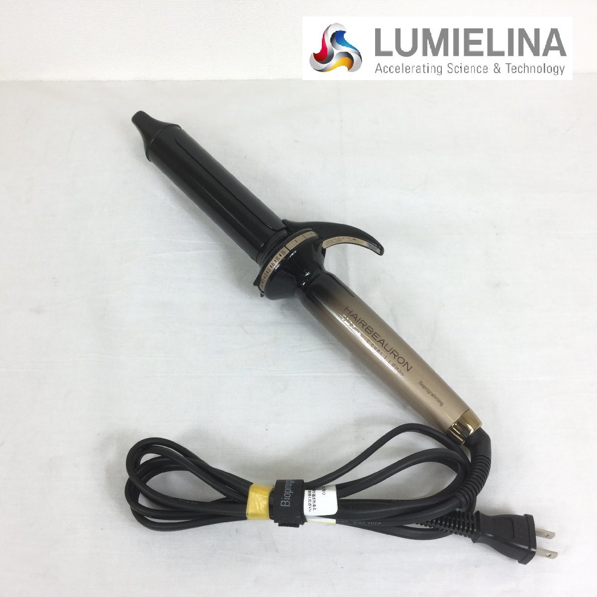 【目立った傷や汚れなし】LUMIELINA リュミエリーナ HAIRBEAURON ヘアビューロン 4D Plus [CURL] L-type 34.0mm Bioprogramming ヘア ...