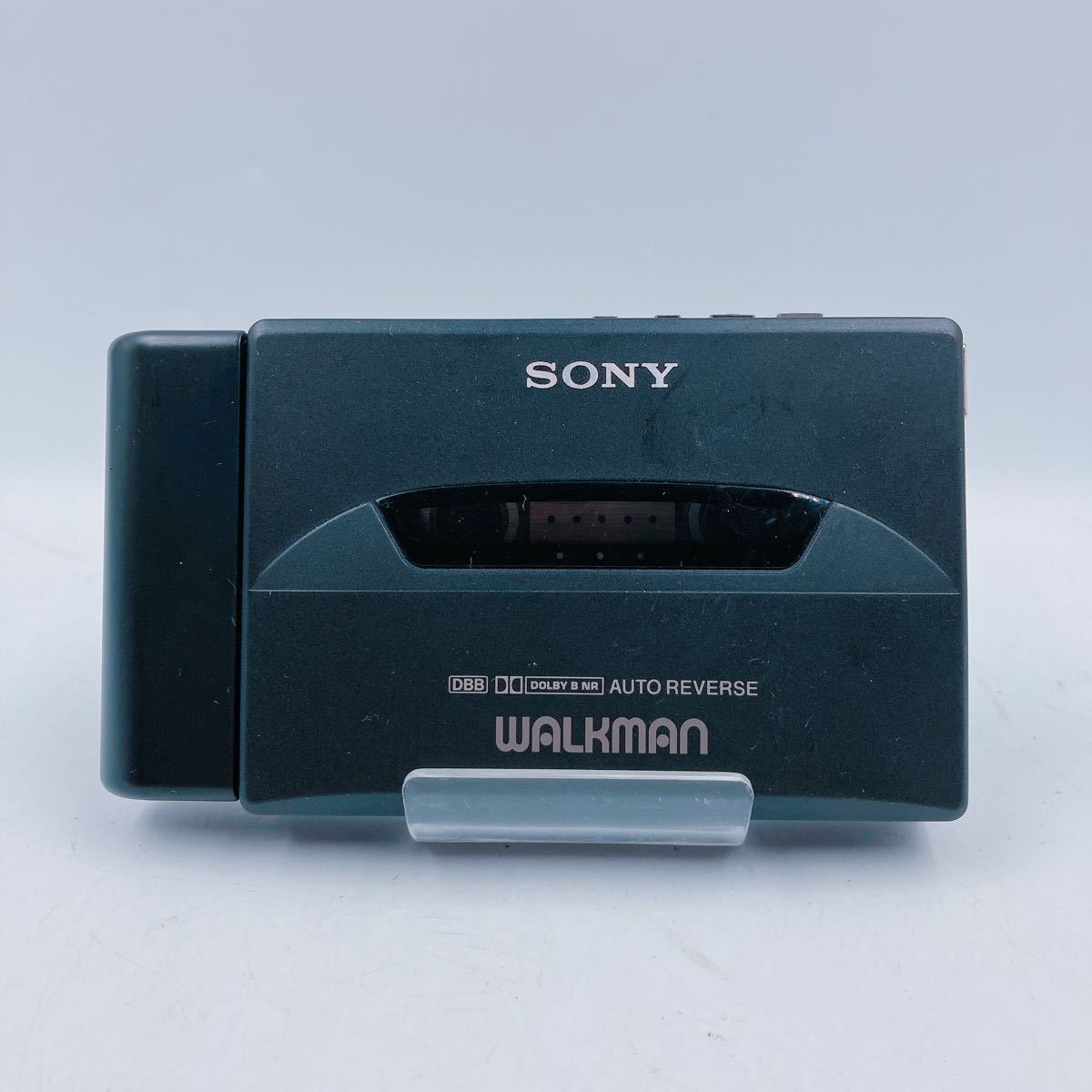 【傷や汚れあり】6A31 SONY WALKMAN ソニー ウォークマン カセットプレーヤー WM-170 ブラック イヤホン バッテリー ...
