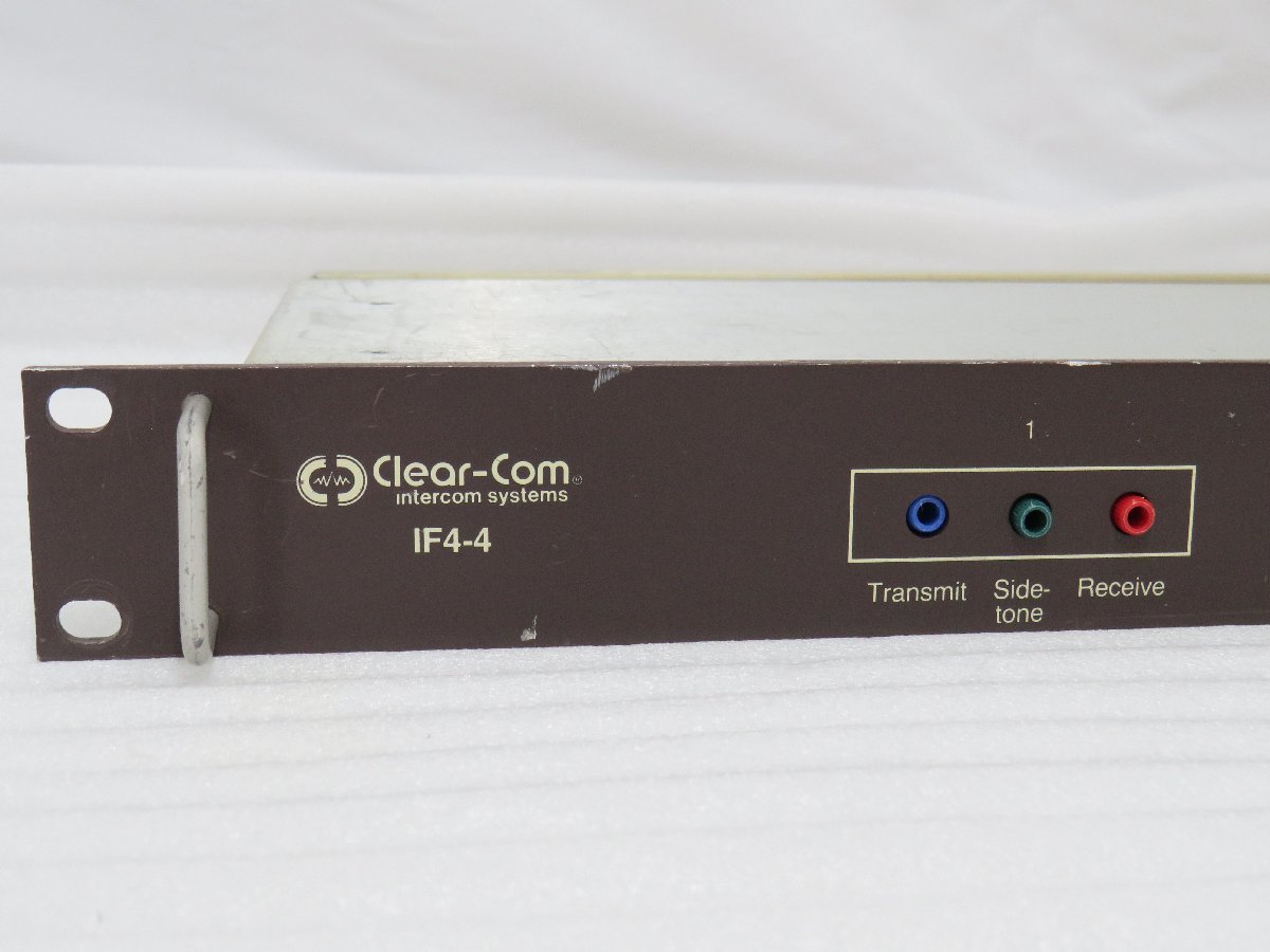 【傷や汚れあり】100☆Clear-Com intercom systems IF4-4★0622-772の落札情報詳細 - ヤフオク落札価格 ...