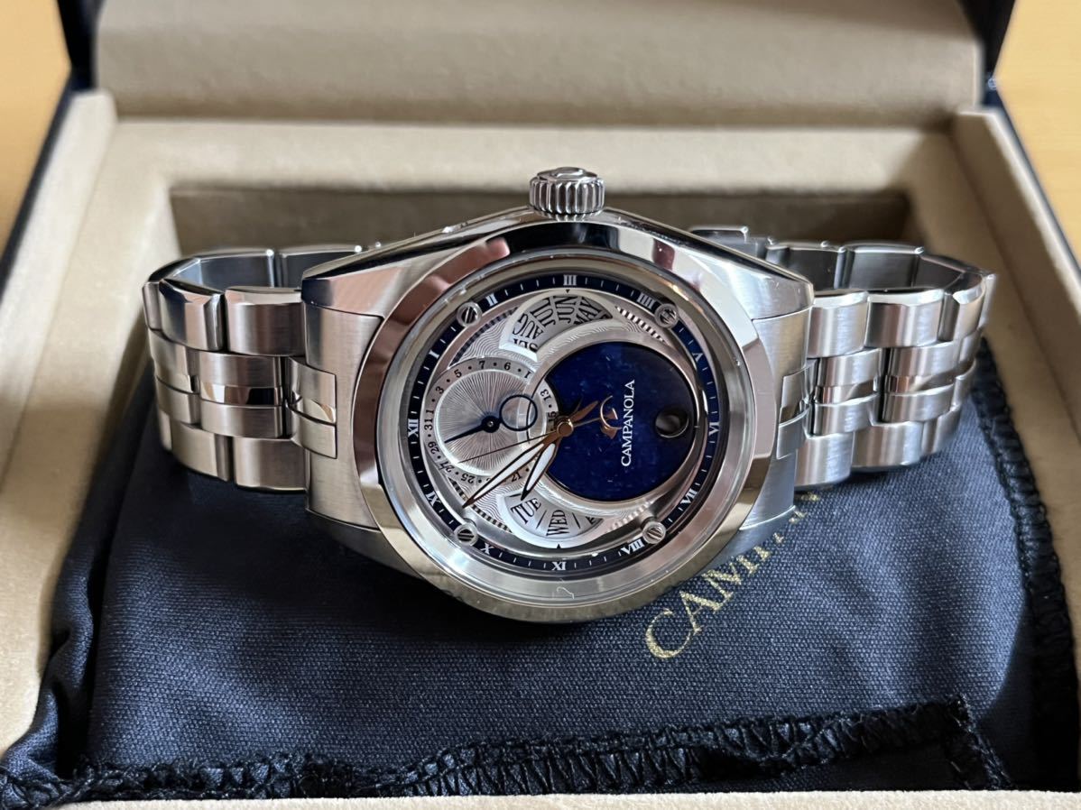 【目立った傷や汚れなし】カンパノラ BU0040-57L 紺瑠璃 エコドライブの落札情報詳細 - Yahoo!オークション落札価格検索 オークフリー