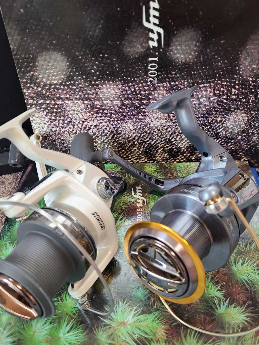【やや傷や汚れあり】ダイワ クロスキャスト CROSSCAST 6000 美品 ショアキャスト SHORECAST 4500 2台セットの落札 ...