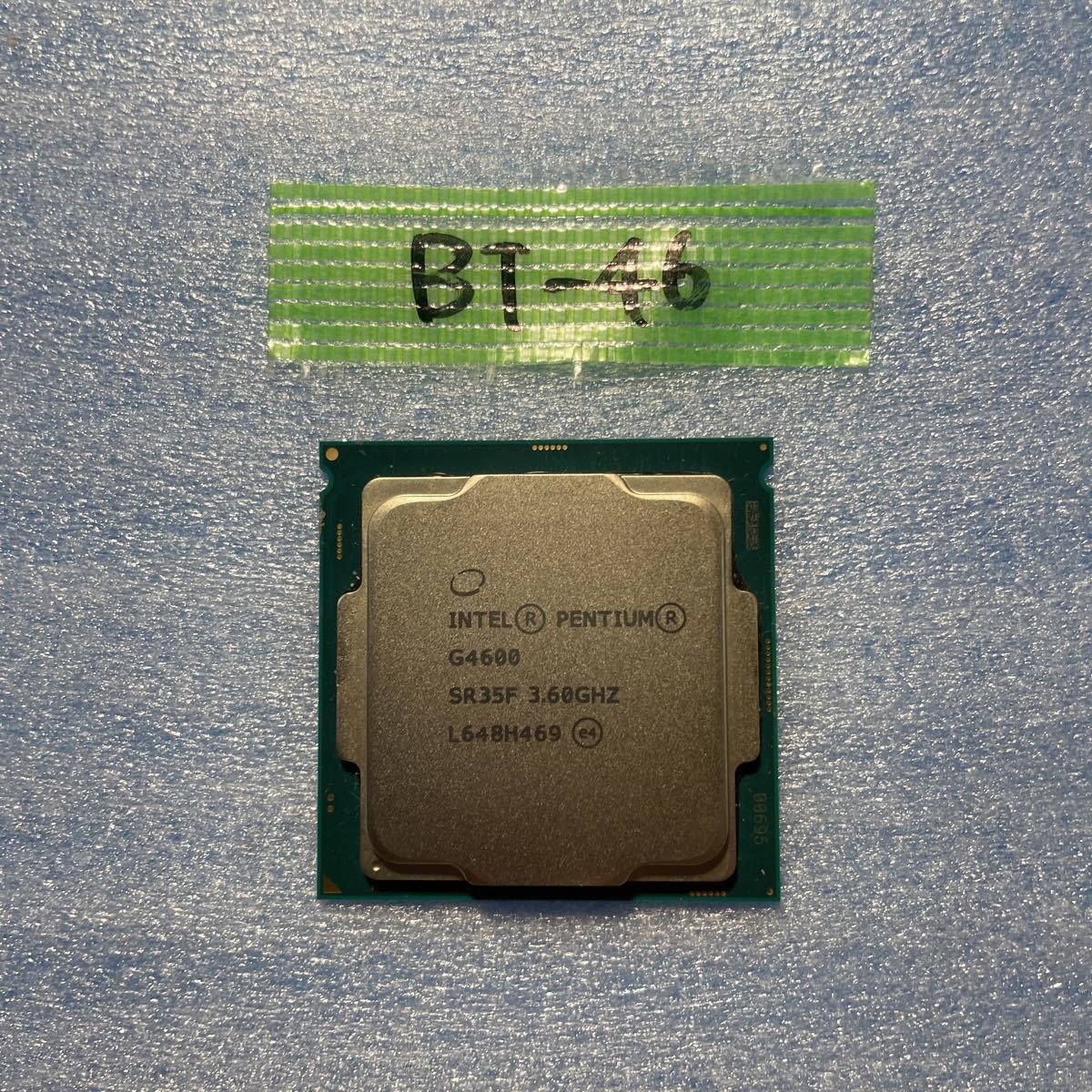 【傷や汚れあり】BT-46 激安 CPU INTEL Pentium G4600 3.60GHz SR35F 動作品 同梱可能の落札情報詳細 - ヤフオク落札価格情報 オークフリー