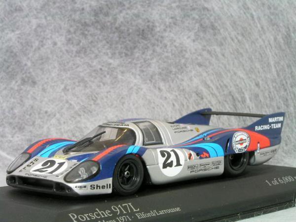 【未使用】 1/43 ポルシェ 〓 917L マルティーニ / 1971年 ルマン出場車 #21 〓 Porscheの落札情報詳細 - ヤフオク落札価格検索 オークフリー