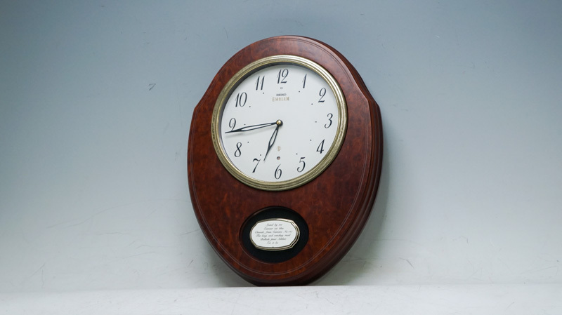 【やや傷や汚れあり】SEIKO セイコー EMBLEM メロディ時計 掛け時計 HS352B 2.0kg アナログの落札情報詳細 - ヤフオク ...