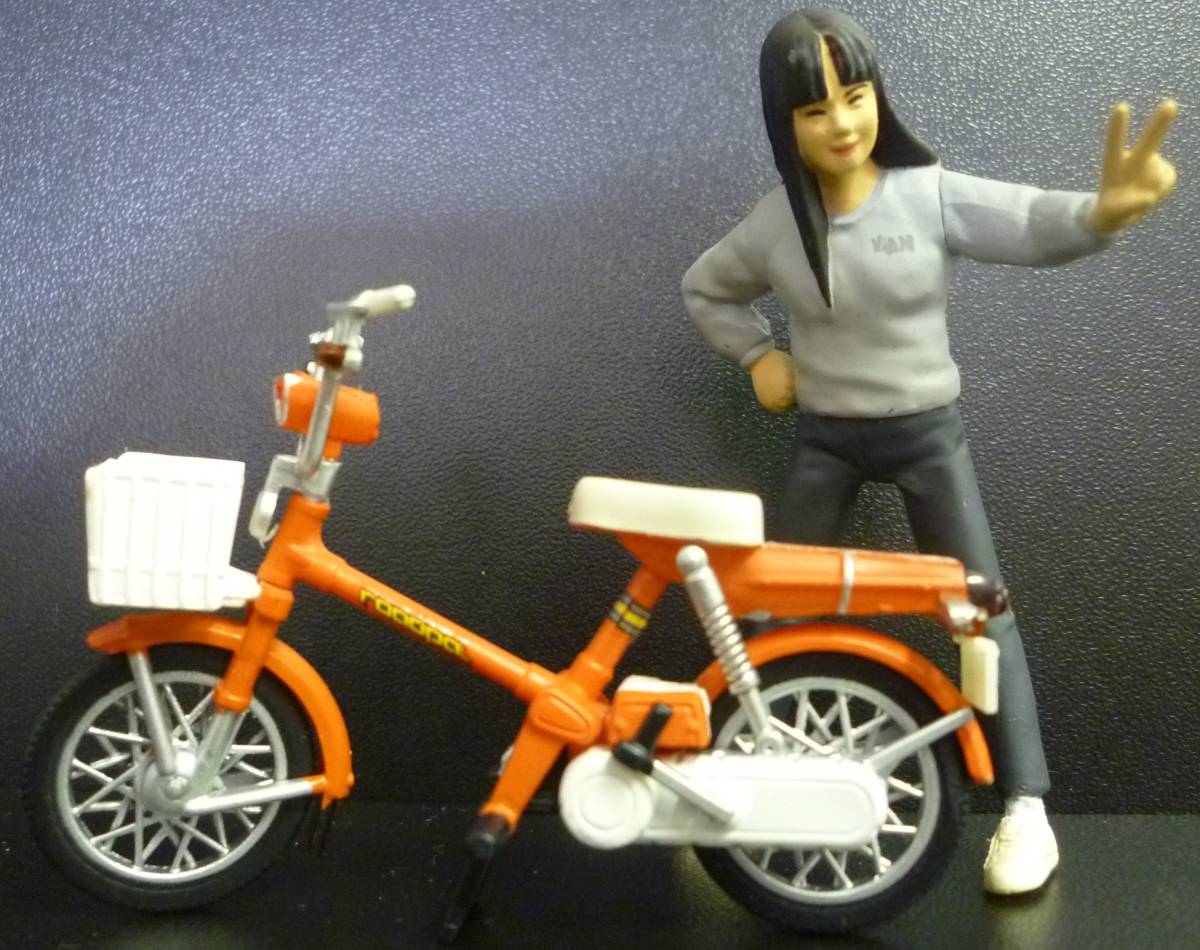 【未使用】1/24 ホンダ ロードパル フィギュア付き ラッタッタ♪ ソフィアローレン HONDA NC50 オレンジ 1976の落札情報詳細 - Yahoo!オークション落札価格検索 オークフリー