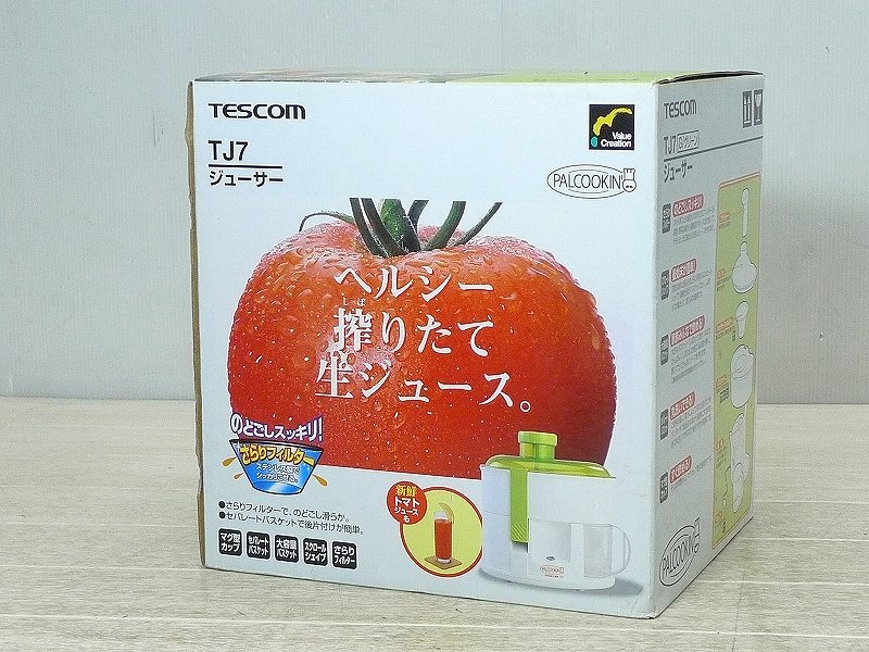【未使用】 60KD06 【未開封】TESCOM テスコム TJ7 PALCOOKIN 電動ジューサー スムージーの落札情報詳細 - ヤフオク ...