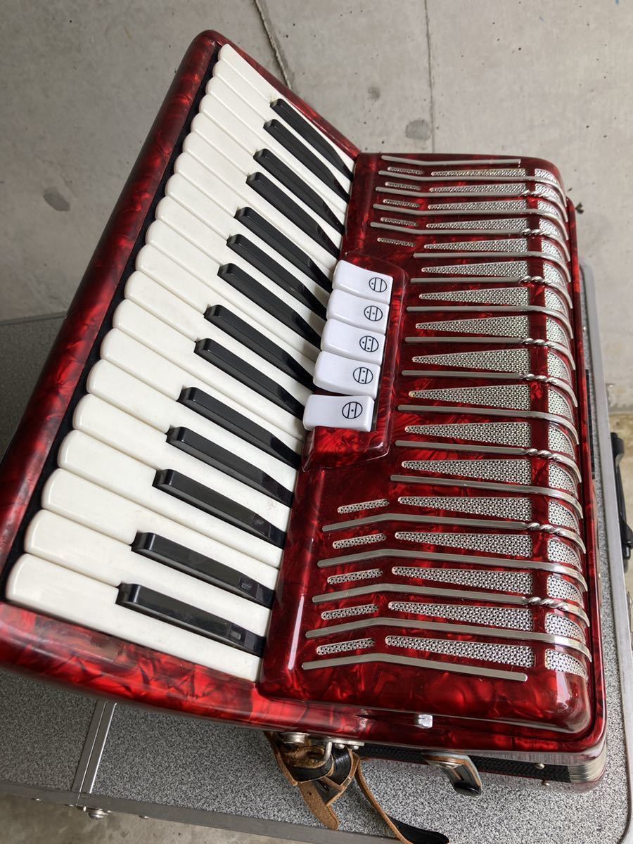 【やや傷や汚れあり】yamaha アコーディオン Ya 80 鍵盤楽器 の落札情報詳細 ヤフオク落札価格情報 オークフリー